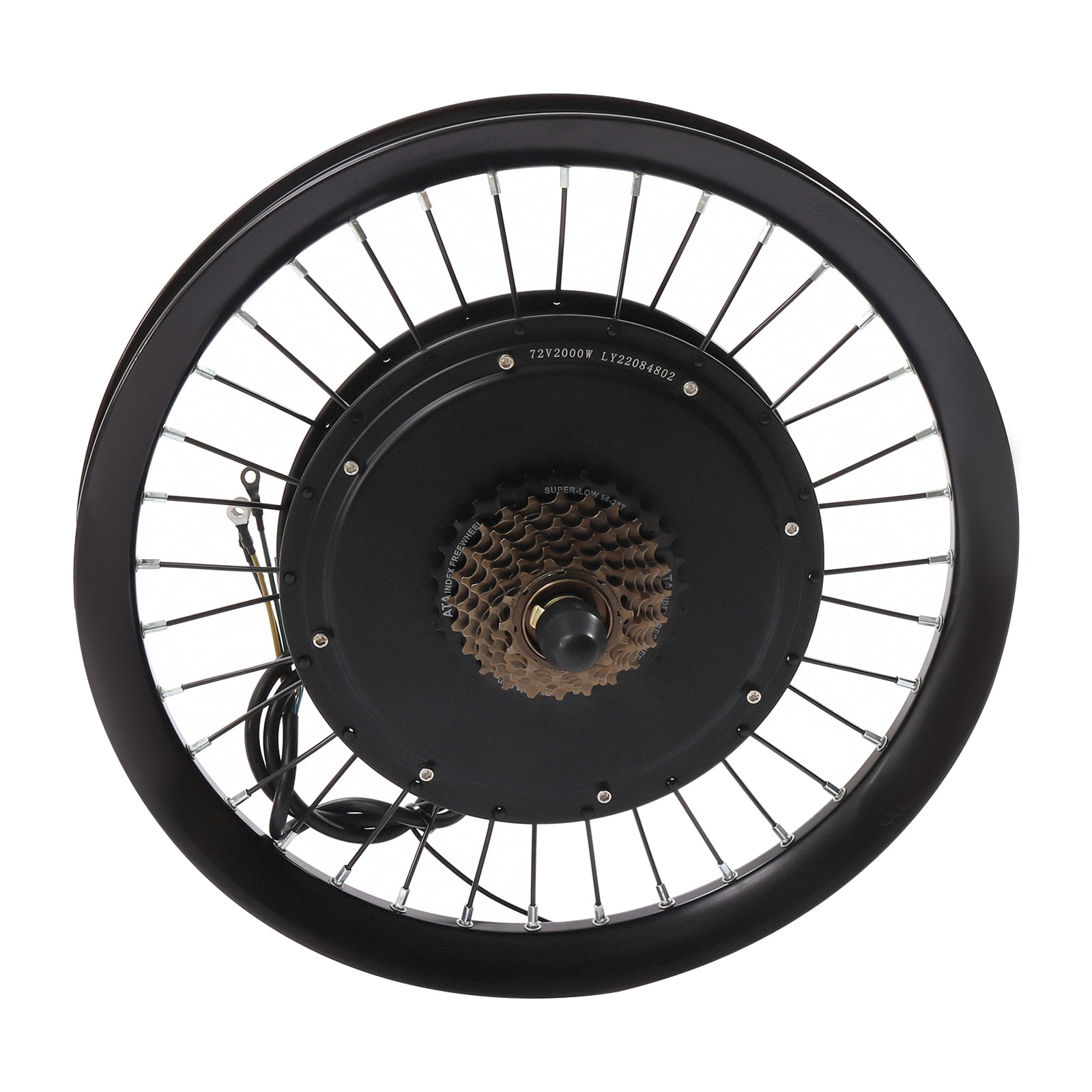 Electric Bicycle Motor Conversion Kit, 2000W, 72V, 20inch Wheel, High ...