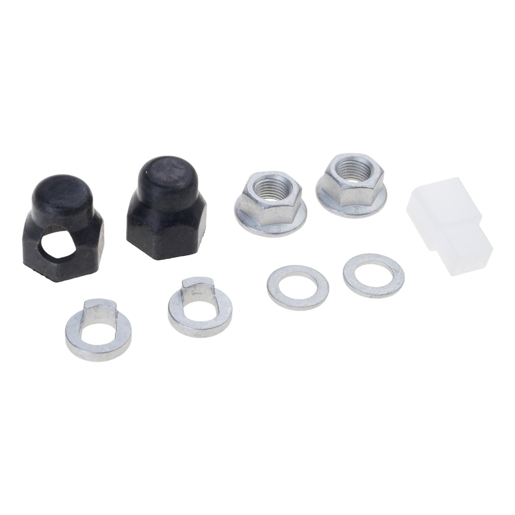 Electric Bicycles Hub Motor Axles Front Lock Nut Lock Washers Spacers ...