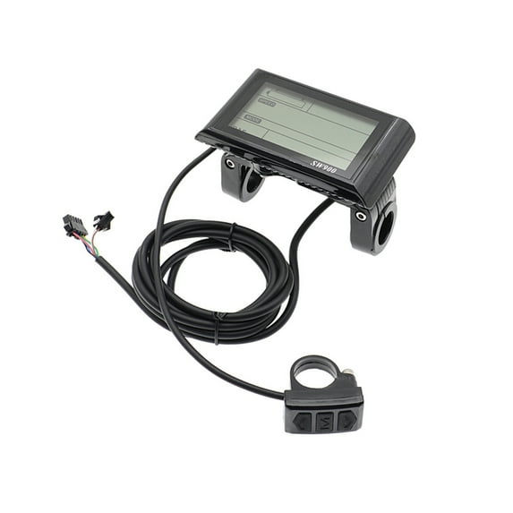 Electric Bicycles Speed Meter Speedometer Electric Bike LCD Display Meter Waterproof Connector ...