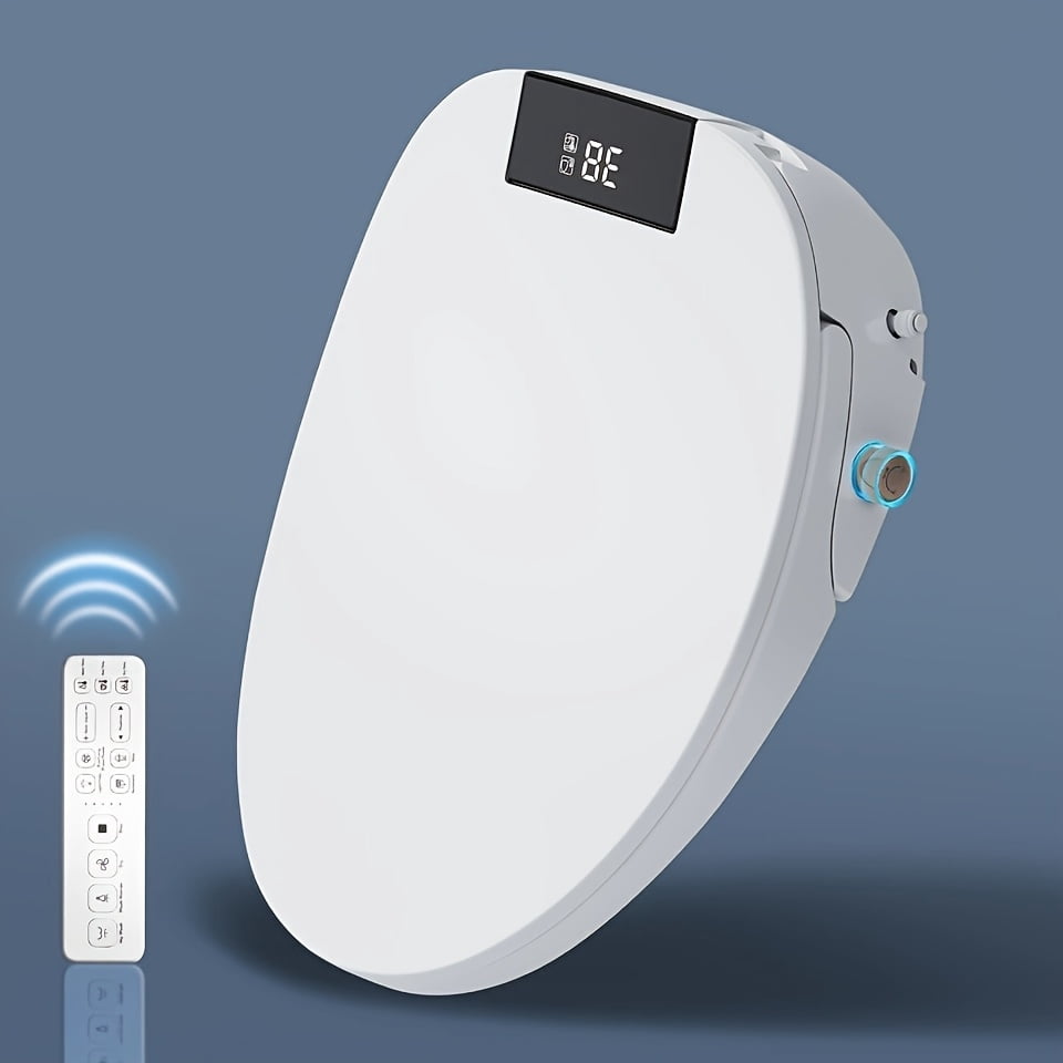 Electric Bidet Toilet Seat Remote Control, Electronic Heated Seat With ...