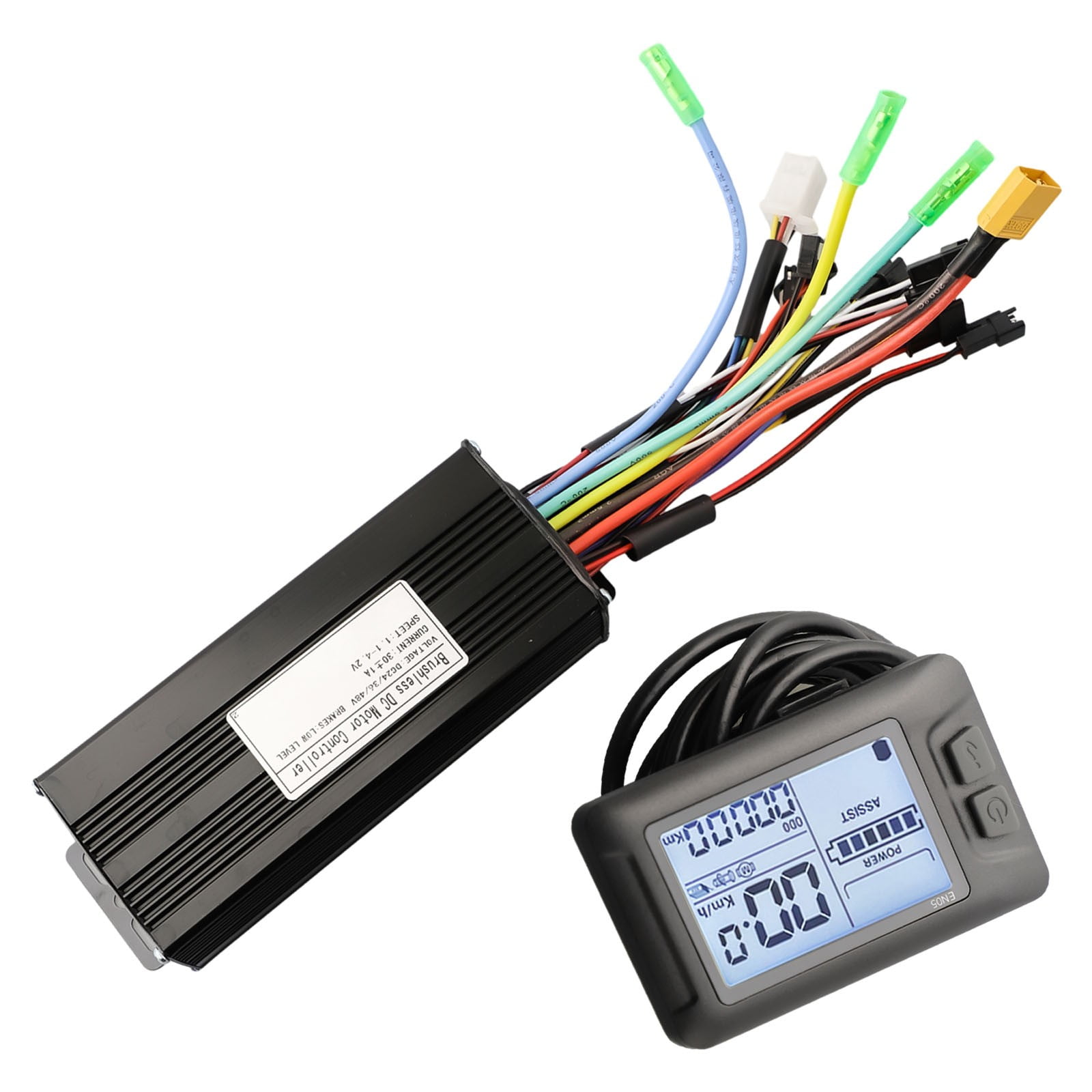 Electric Bike 24-48V-72V 750W-1000W 30A Ode Sine Wave Controller With ...