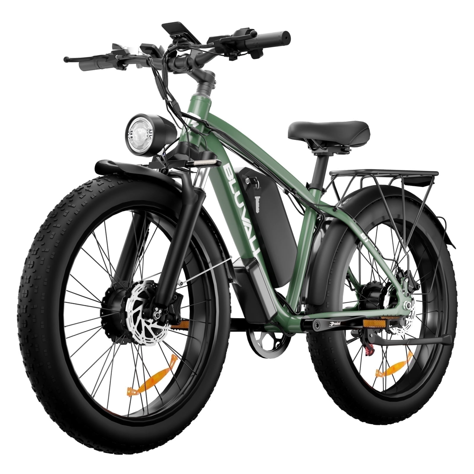 Electric Bike for Adults, 2000W 26'Fat Tire Electric Bike, 35MPH AWD ...