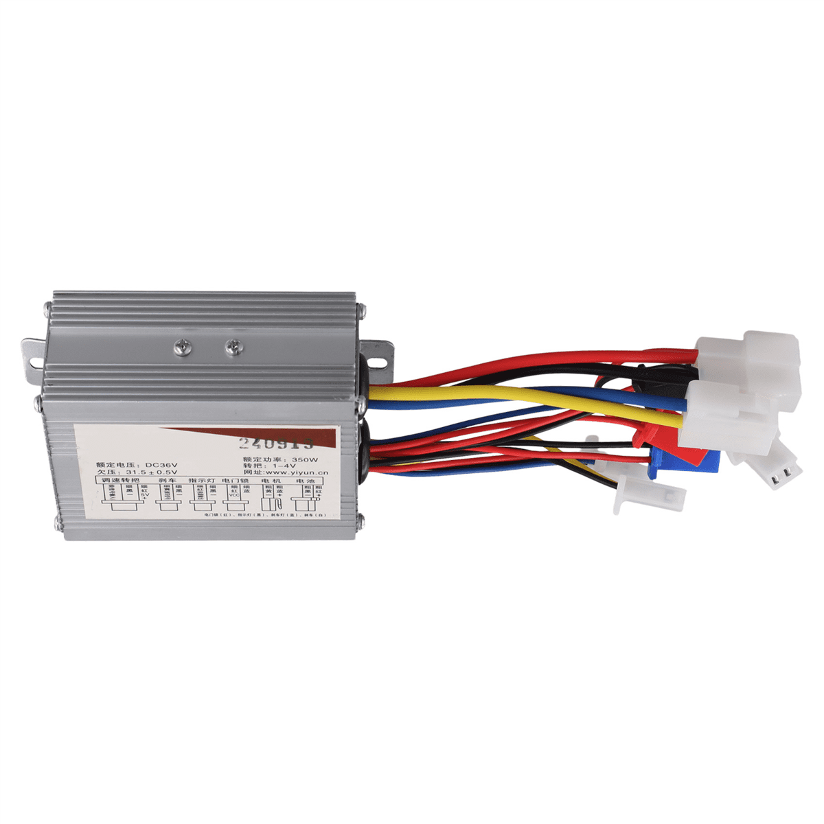 Electric Bike Bicycle Brushed Controller 36V 350W Electric Scooter ...