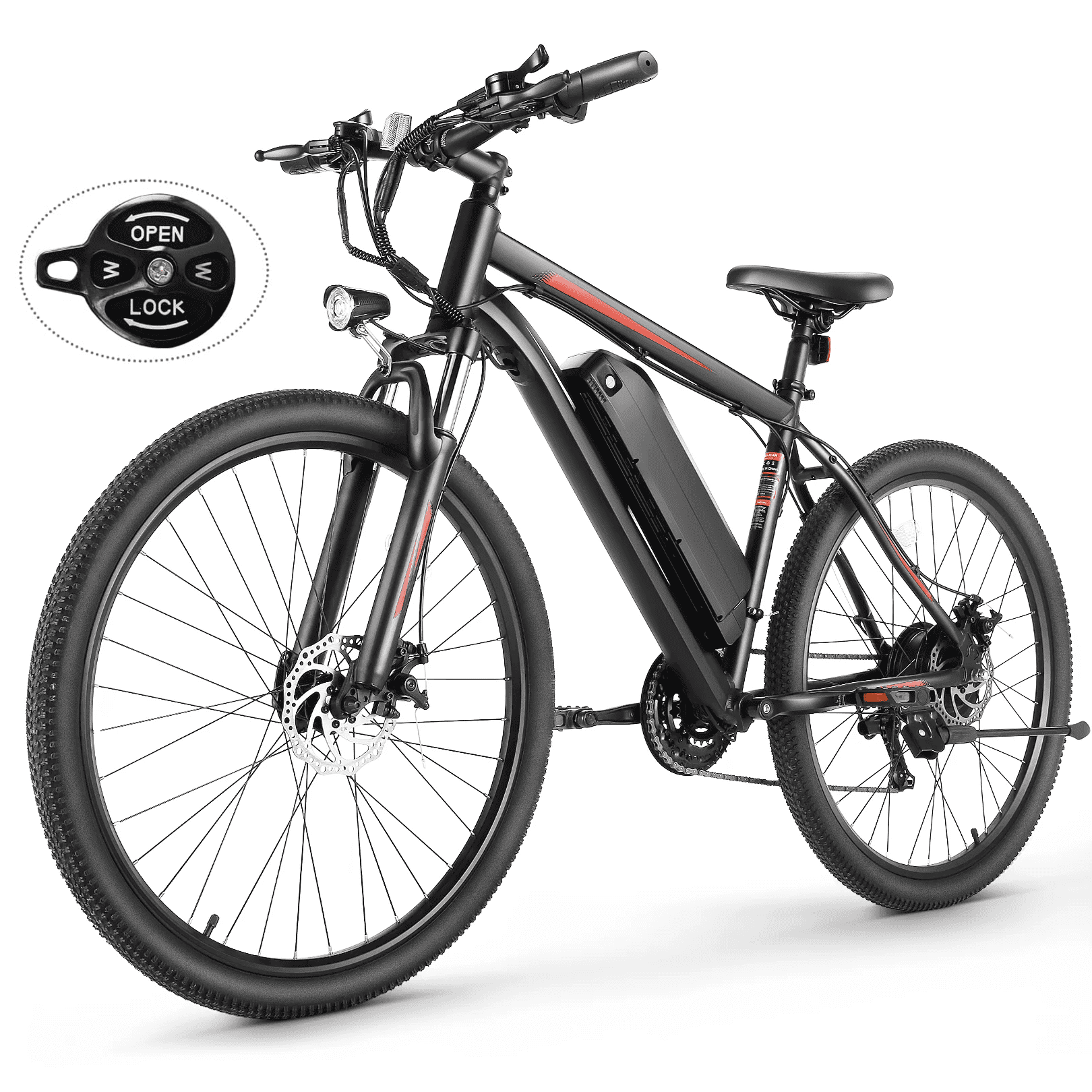 COLORWAY Electric Bike,500W/8.4Ah/36V Removable Battery E Bike ...