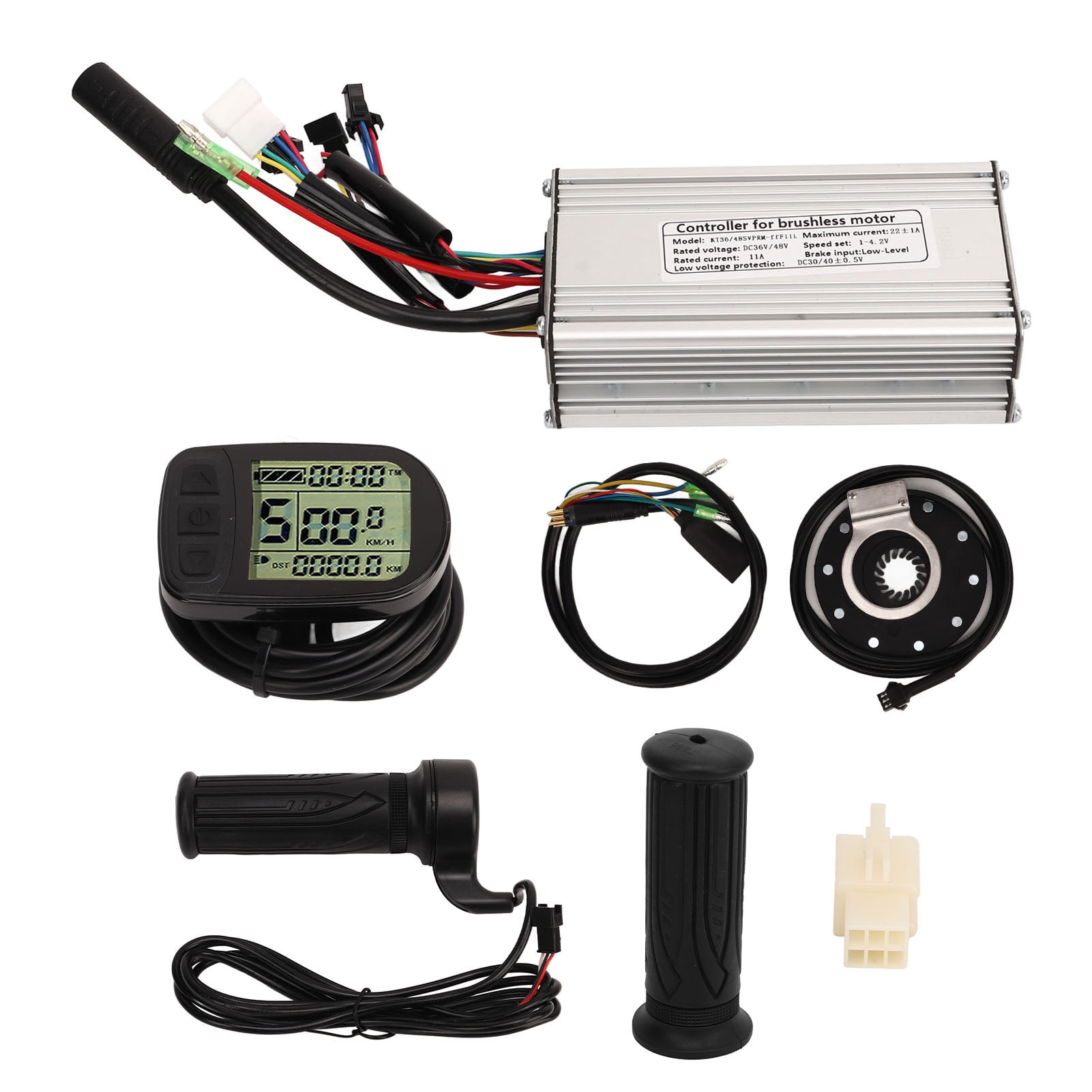 Electric Bike Controller Kit 22A Sine Wave Controller LCD5 Meter ...