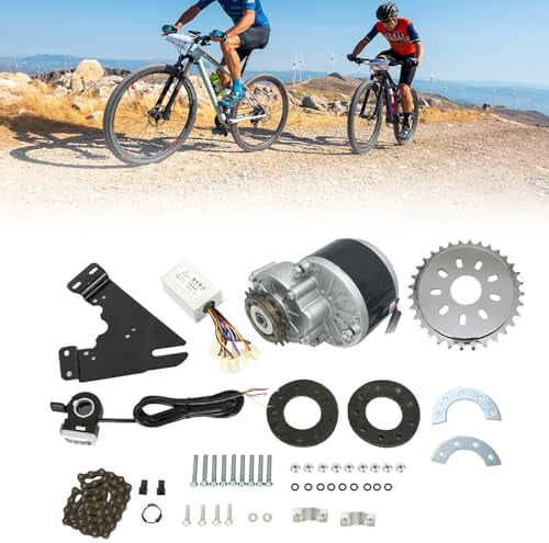 Electric Bike Conversion Kit, 36V 350W Thumb Kit E-Bicycle Kit ...