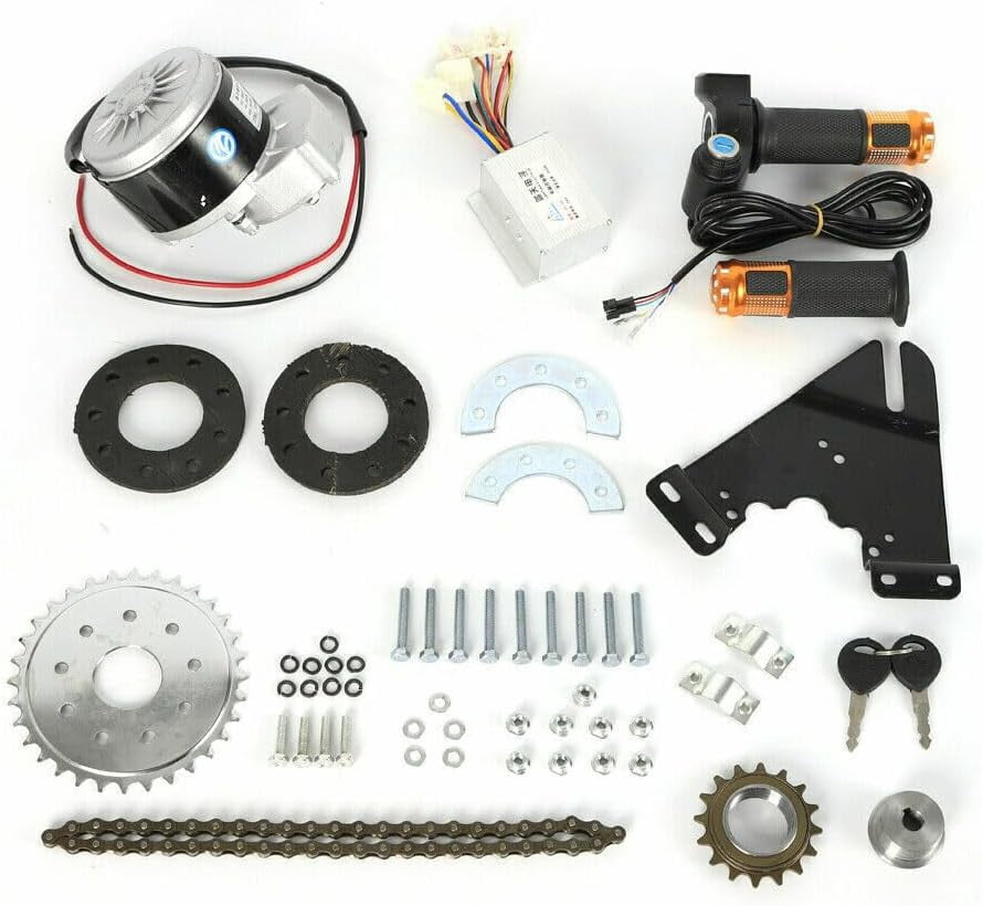 Electric Bike Conversion Twist/Thumb Kit 24V 250W E-Bike Conversion Kit ...