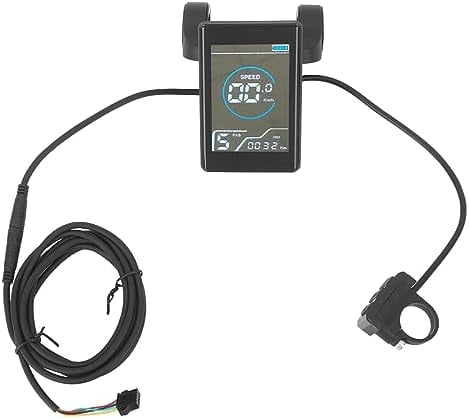 Electric Bike Display Meter, Electric Bike LCD Display ABS Waterproof ...