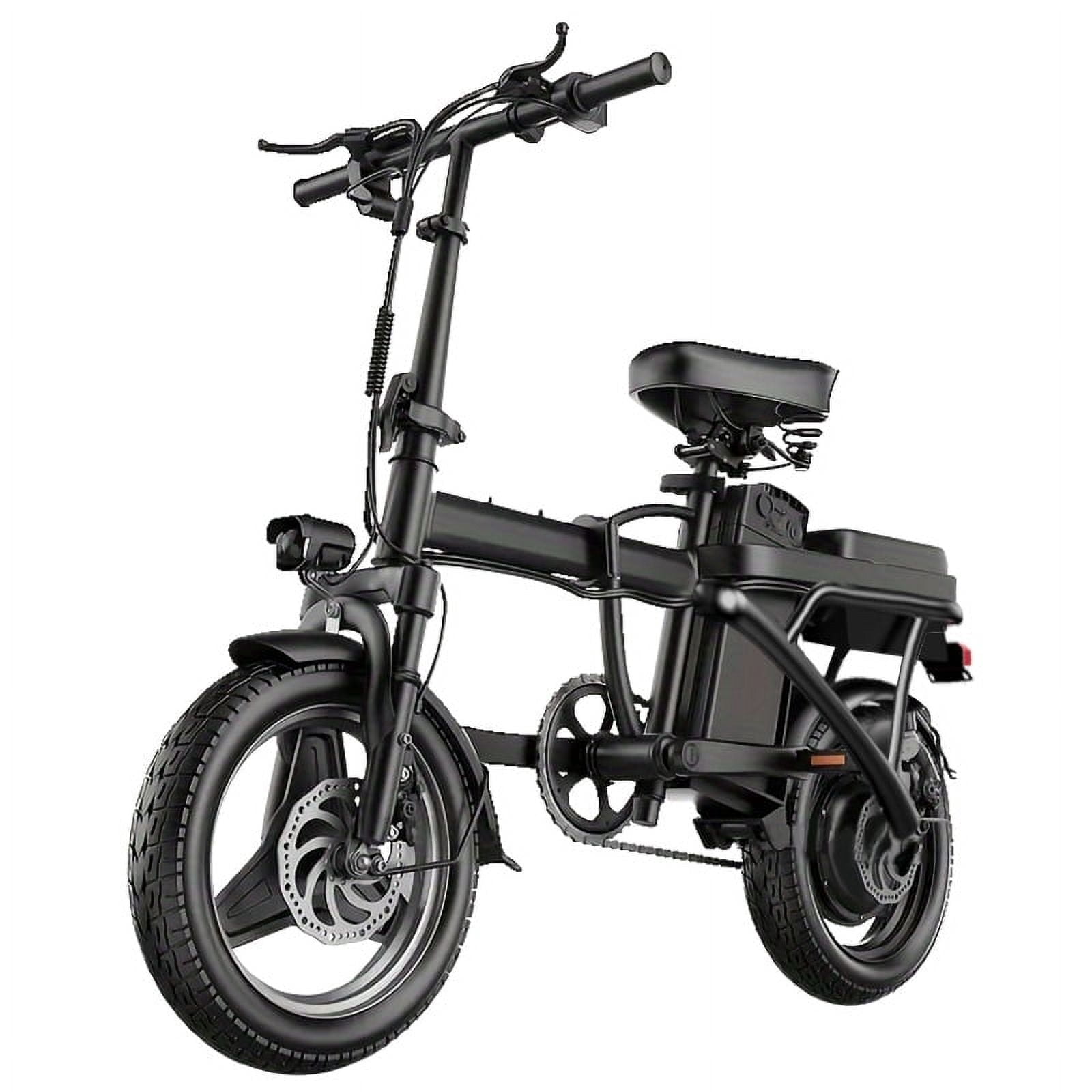 Electric Bike For Adults Peak 500W 36V,14'' Commuter Ebike,Folding ...