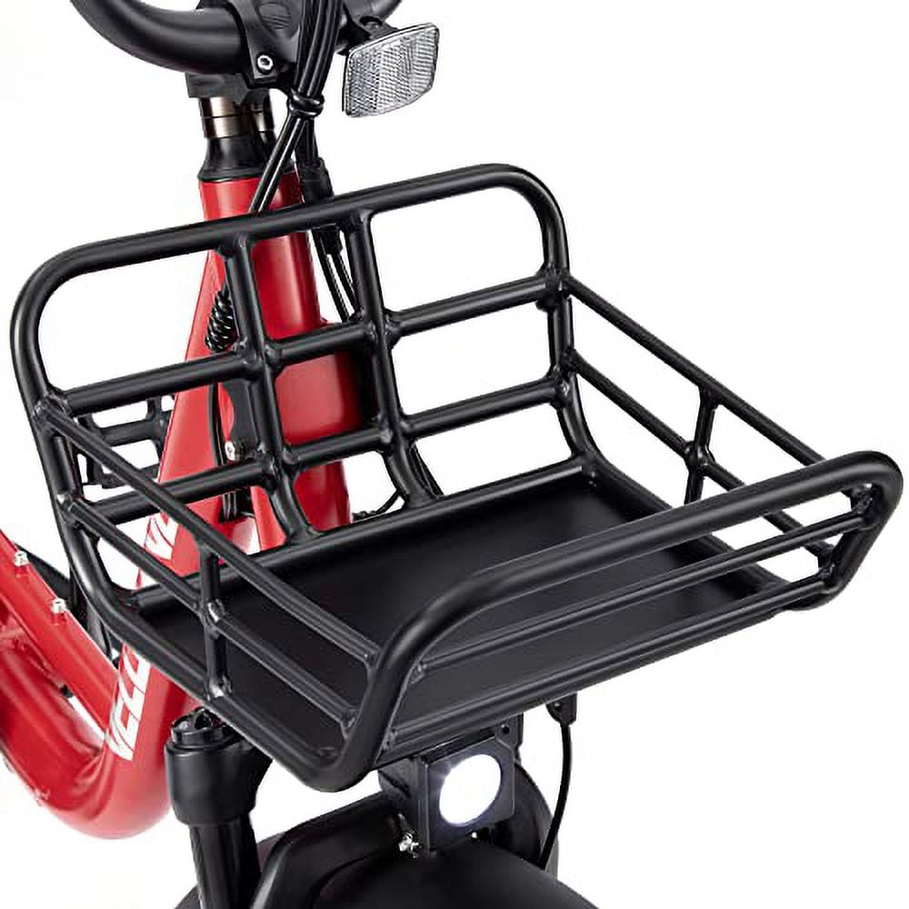 Electric Bike Front & Rear Baskets Bike Baskets,Only for VELOWAVE Prado ...