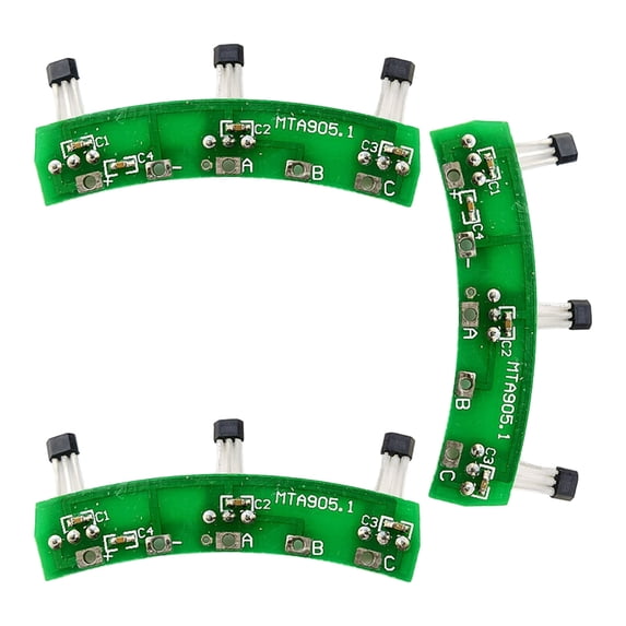 Electric Bike Hall Sensor PCB For 2 Wheel 120 Degrees Motors 500W To ...