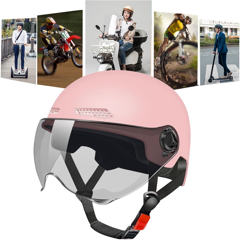 Electric Bike Helmet Sports Helmet Adjustable Cycling Safety Helmet ...