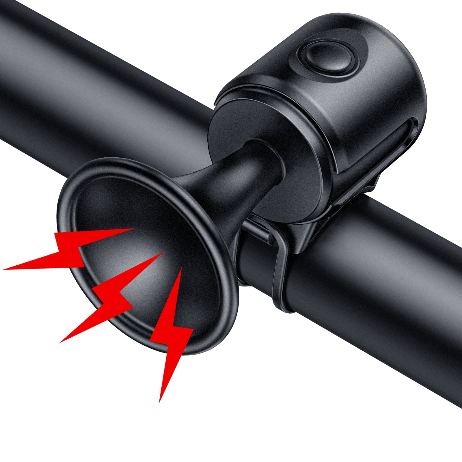 Electric Bike Horn, 130db Loud Bicycle Horn for Handlebars, Bike Bell ...