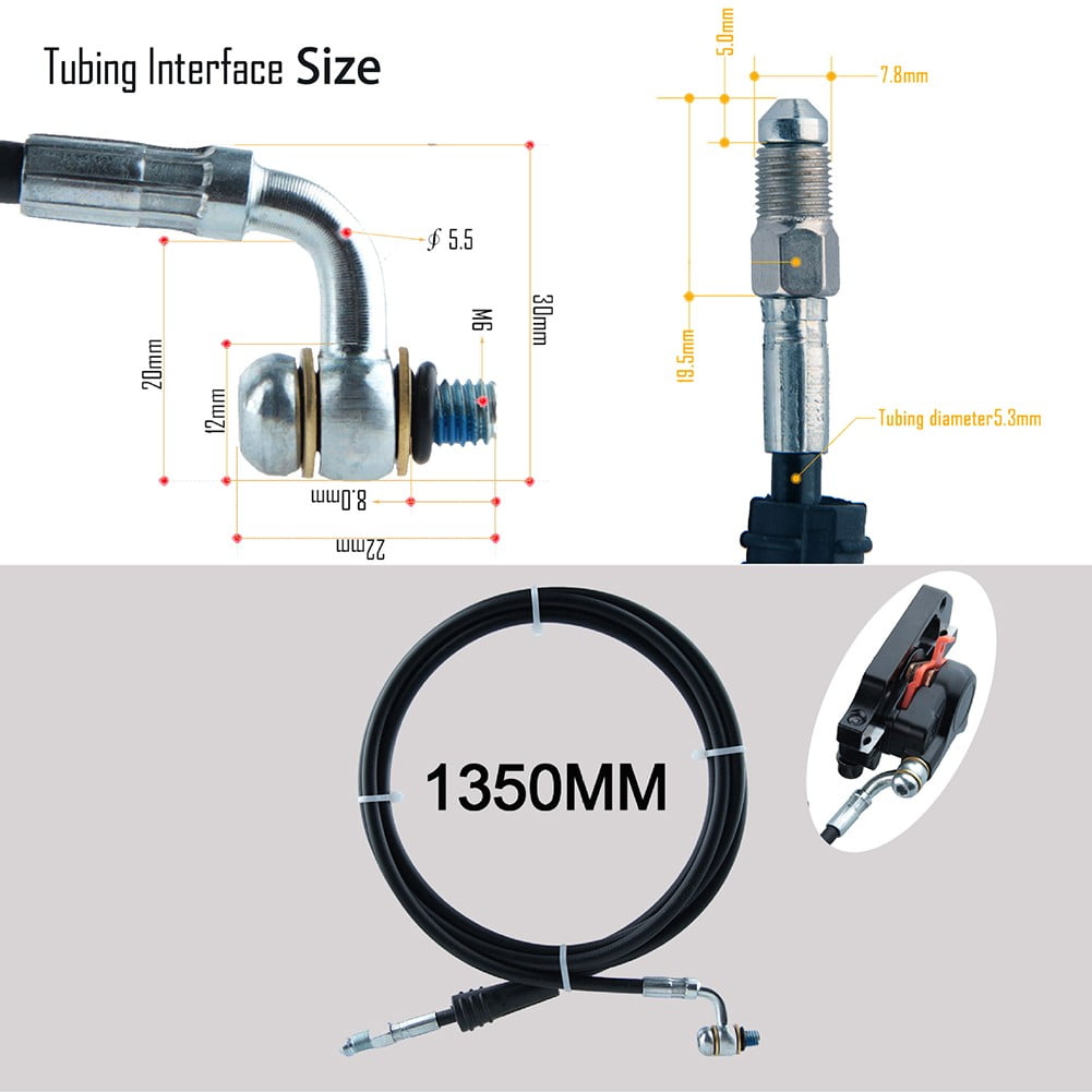 Electric Bike Hydraulic Brake Tube Hydraulic Pipe Electric Vehicle for ...