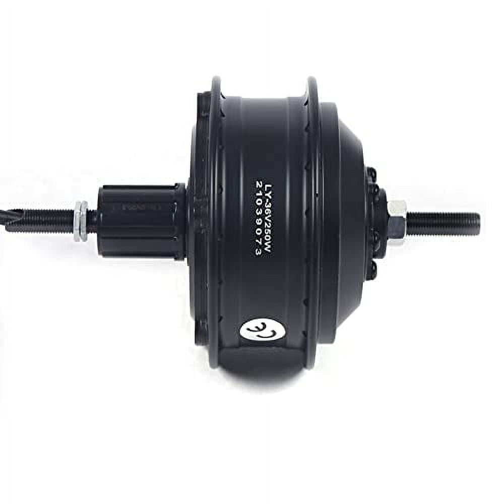 Electric Bike Kit 36V 250W Brushless Gearless Rear Hub Motor Threaded ...