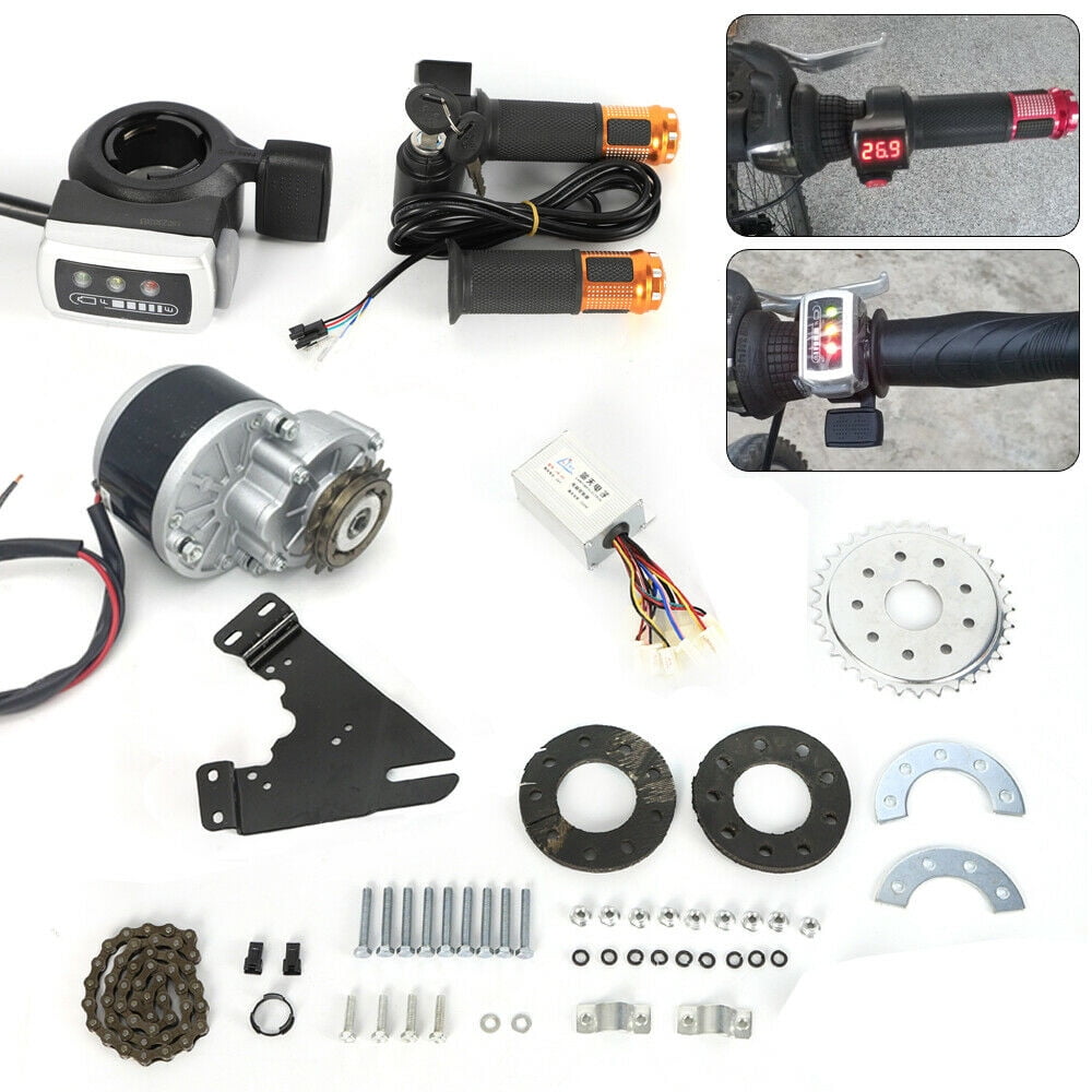 Electric Bike Kit with Bike Engine, Motor, Freewheel Adapter, and ...