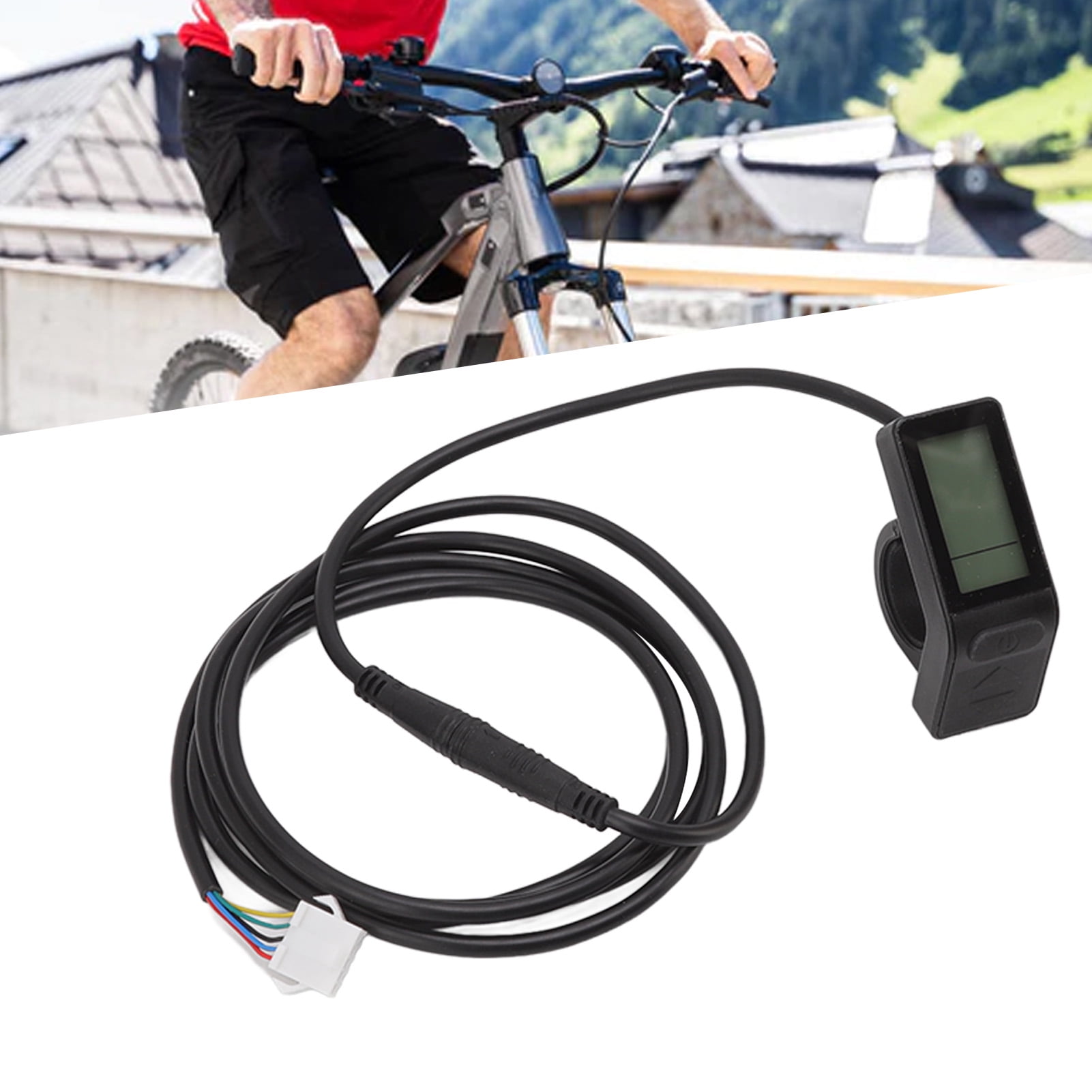 Electric Bike LCD Display, 24V/36V/48V Speedometer, Odometer Battery ...