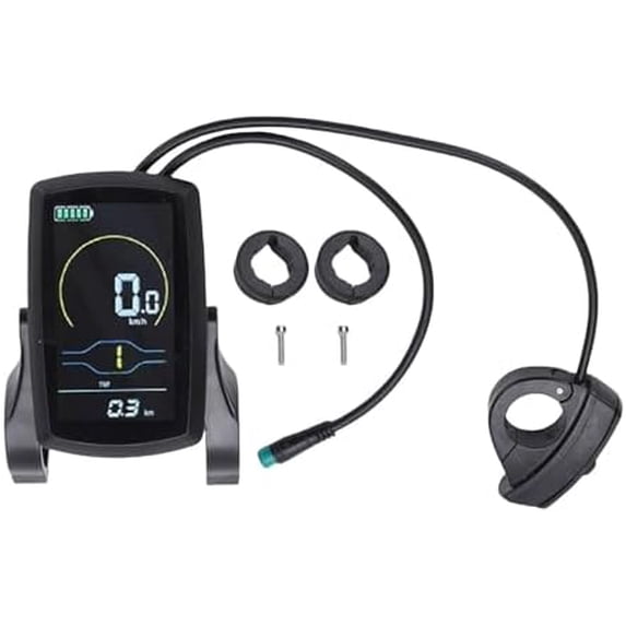 Electric Bike LCD Display Meter, Ebike LCD Display Control Panel Bike ...