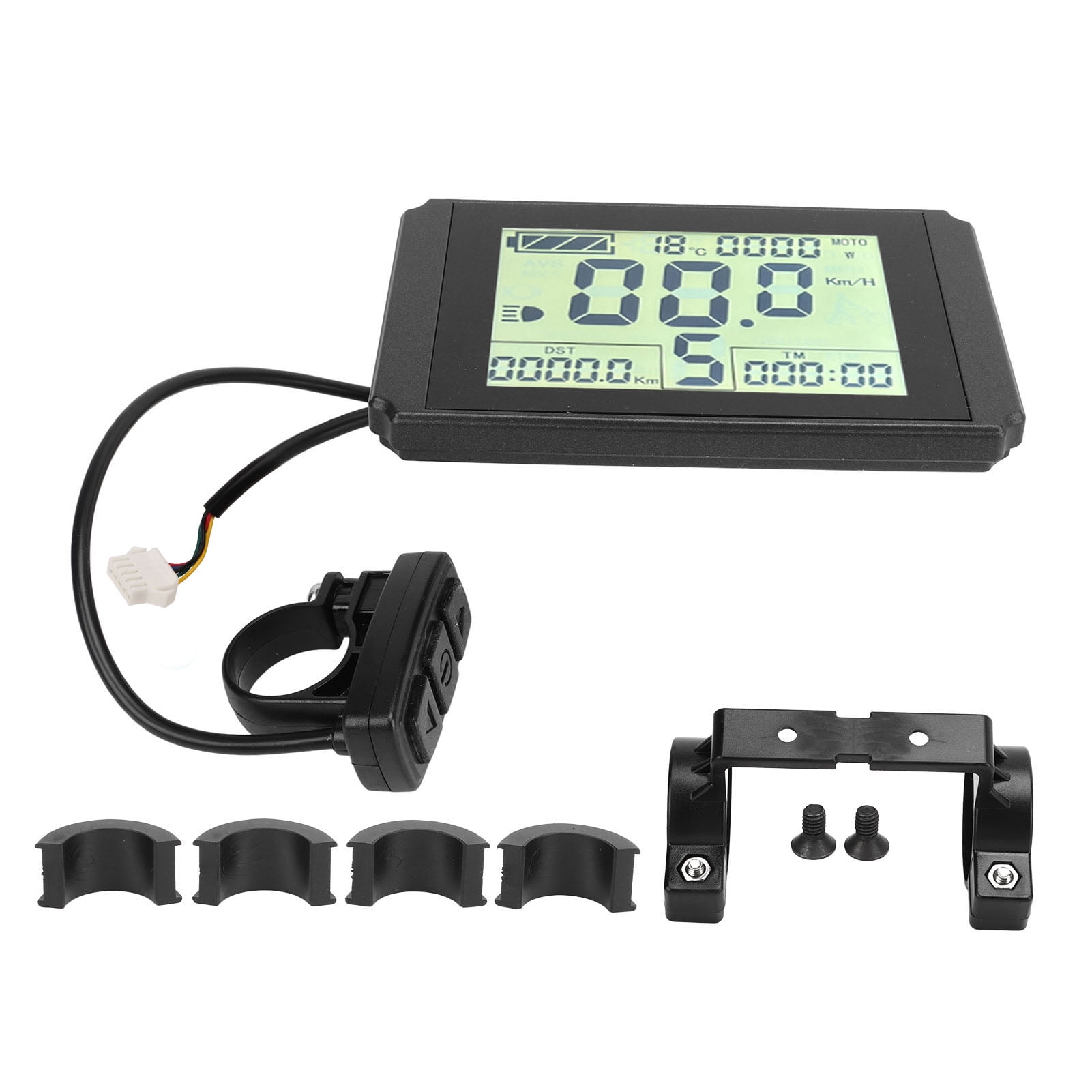 Electric Bike LCD Display Replacement Part Modification LCD10H Display ...