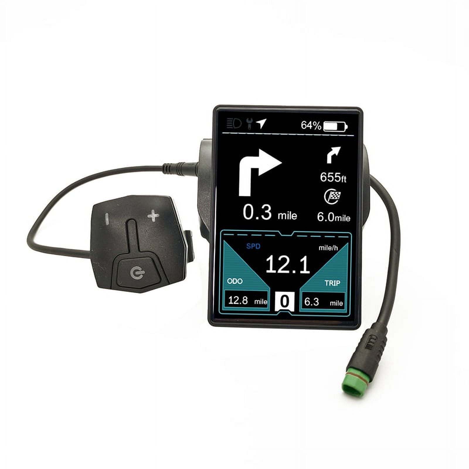 Electric Bike LCD Display TFT Color Display IPS Display for BBS01 BBS02 ...