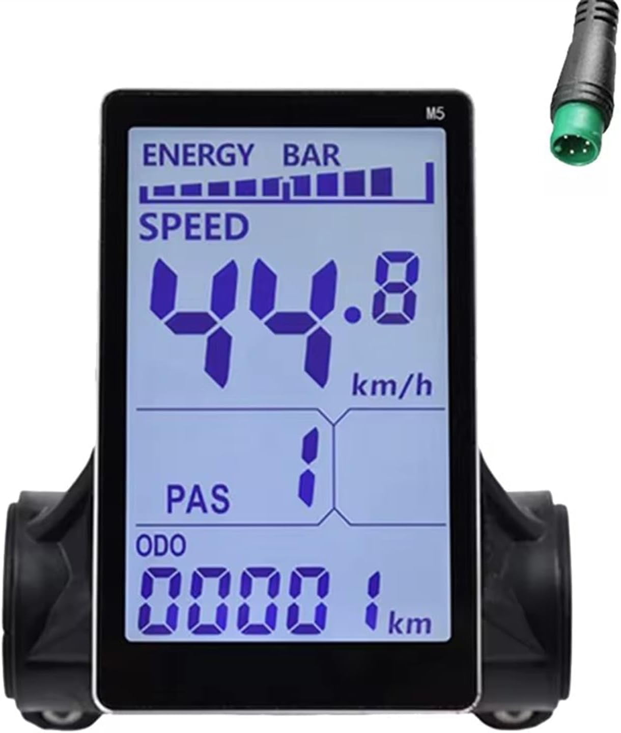 Electric Bike LCD Meter 5 Pin 24V 36V 48V 60V Universal E Scooter M5 LCD Panel Screen for 31.8 ...