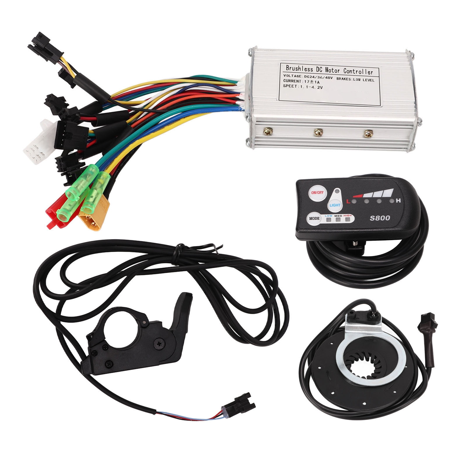 Electric Bike Motor Controller Kit Brushless Motor Sine Wave Controller ...