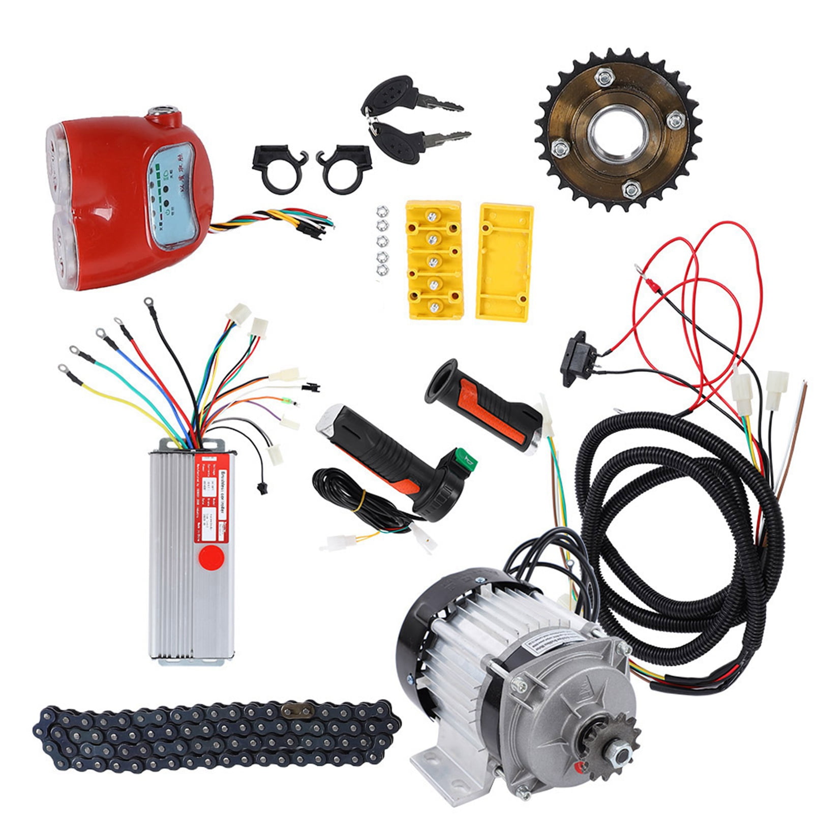 Electric Bike Motor Kit, Motor Kit For Electric Bike Tricycle Scooter ...