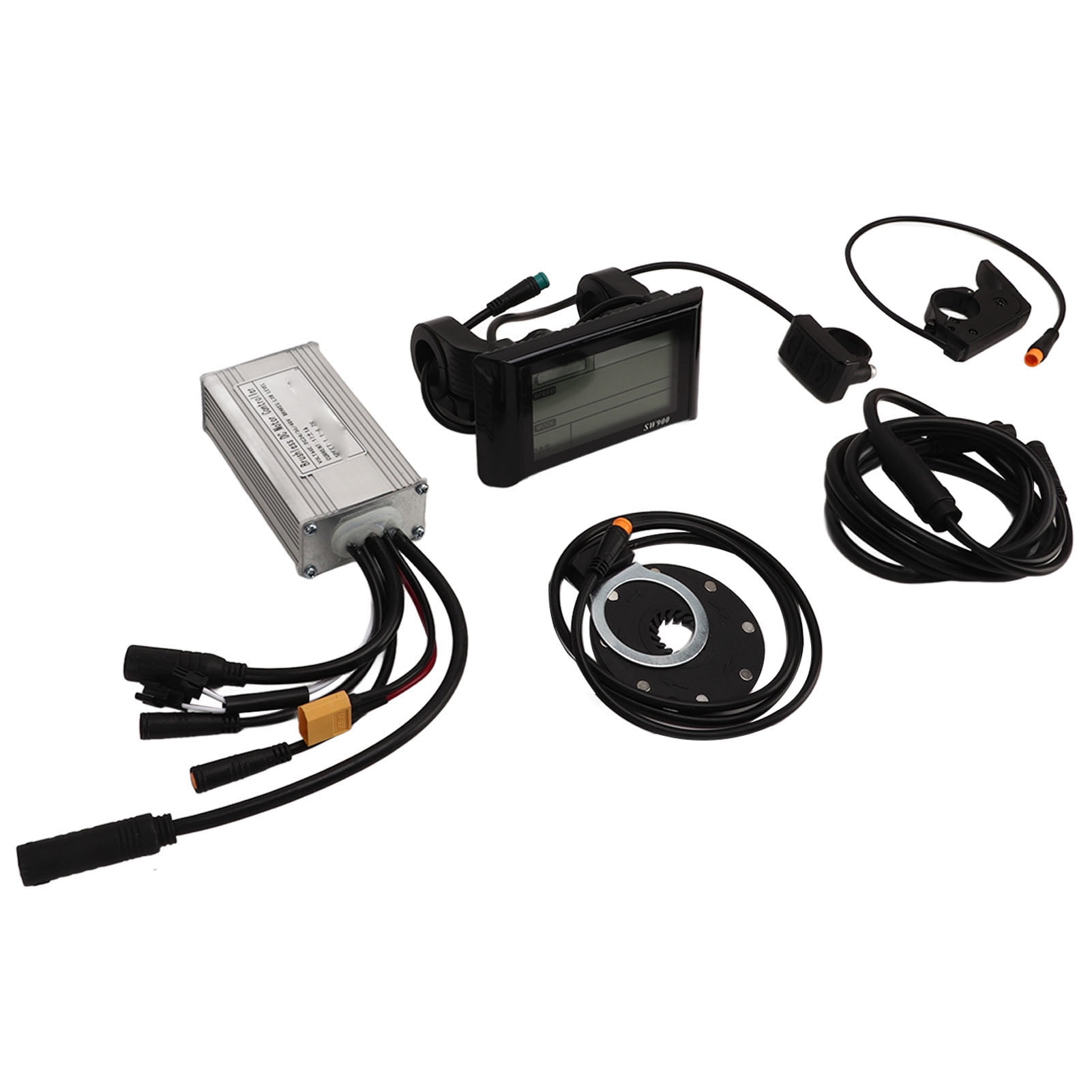 Electric Bike Retrofit Controller Kit Sw900 Panel Trigger Shifter 17a 3 Mode Sine Wave