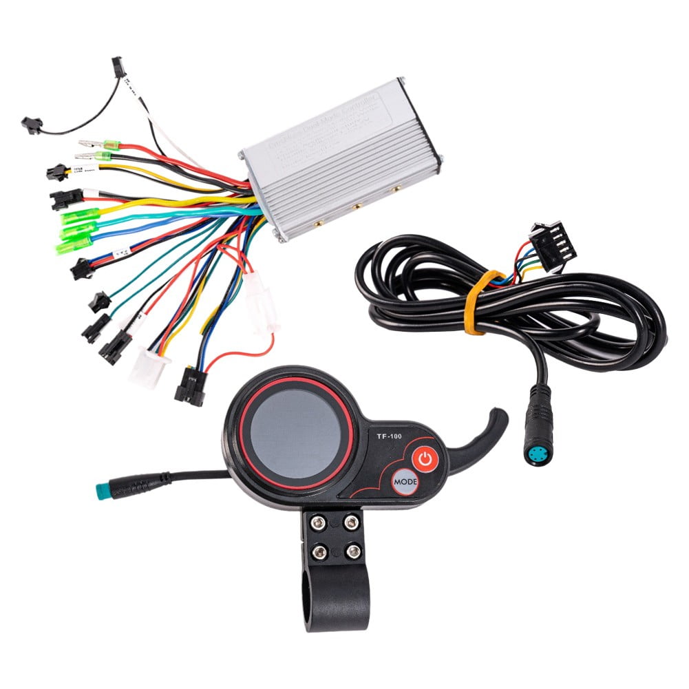 Electric Bike Scooter Controller Lcd Instrument Kit 36v/48v 350w Dial ...