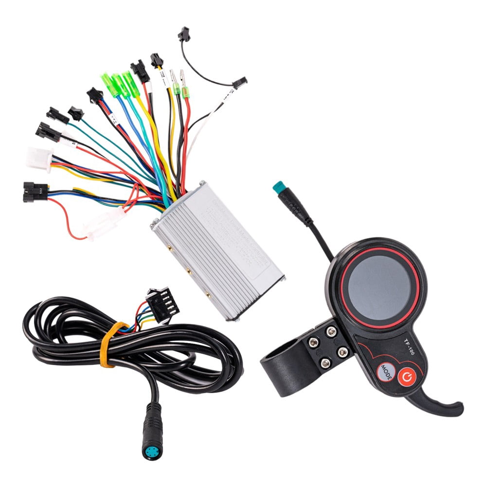 Electric Bike Scooter Controller Lcd Instrument Kit 36v/48v 350w Dial ...