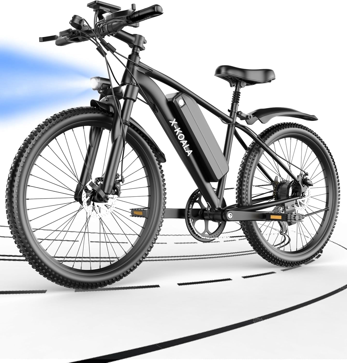 Electric Bike for Adults, 26" E Bike with 1500W Peak Motor, 25 MPH, 50 ...