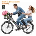 Electric Bike for Adults, 750W Motor, 26" Tires, 25MPH Electric ...