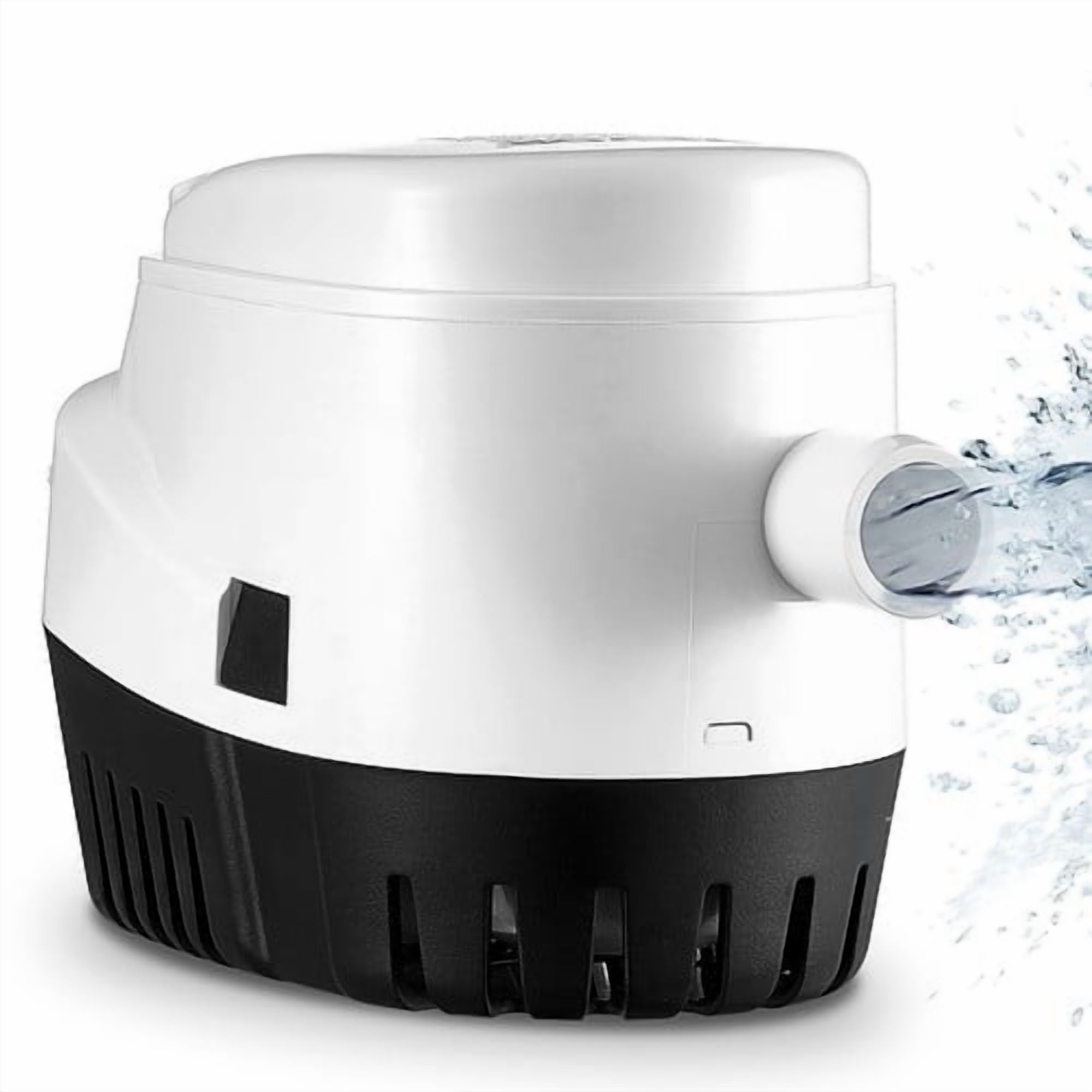 Electric Bilge Pump, Marine Submersible Bilge Sump Water Pump, 750 GPH ...