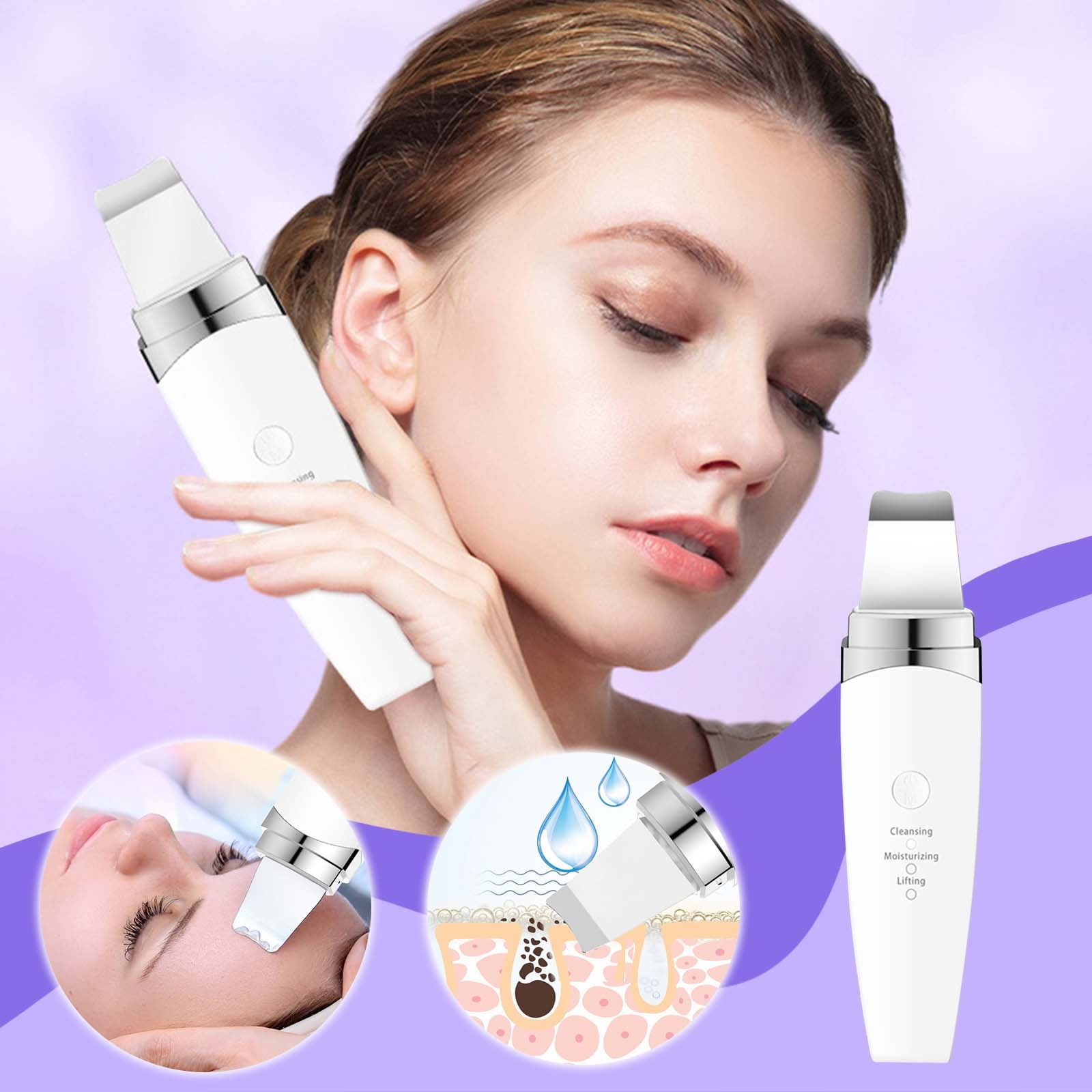 Electric Blackhead Remover & Facial Cleansing Tool | 3-in-1 Pore ...