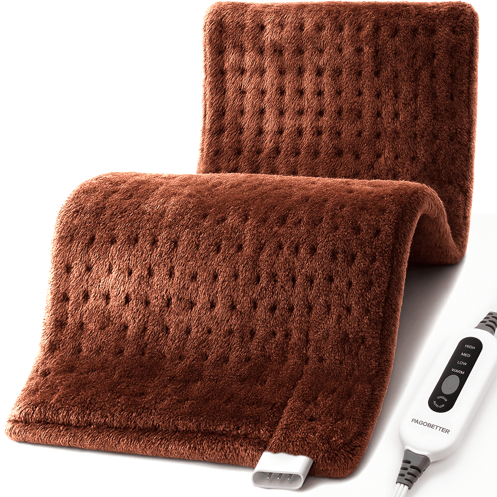 Electric Blanket with 130W Fast Heating (up to 150°F)/12*24inch. 4 ...