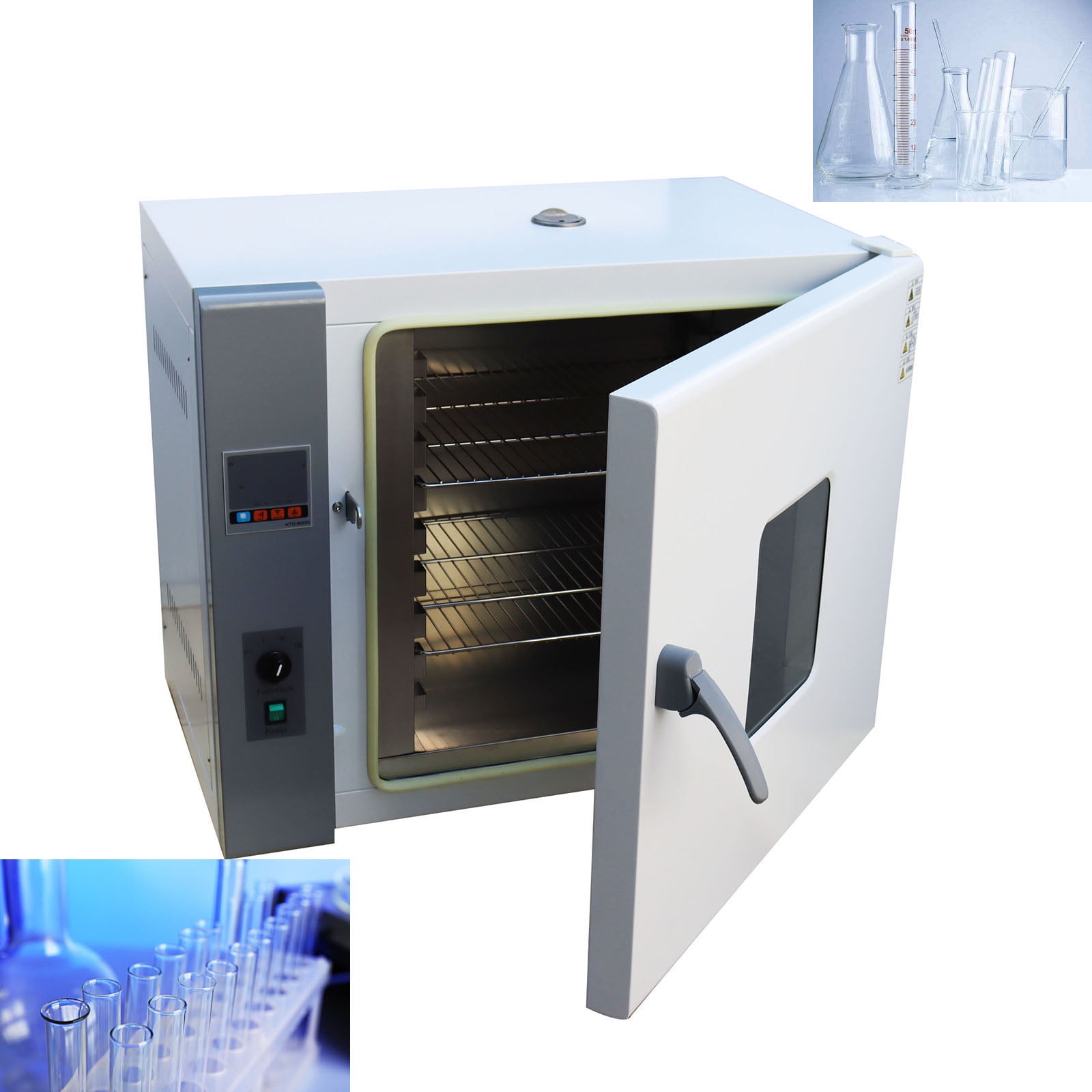 Electric Blast Drying Oven Machine Digital Forced Air Convection 220V ...
