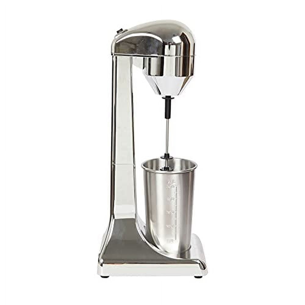 Electric Blender: Retro Milkshake Maker & Milk Frother with Stainless ...