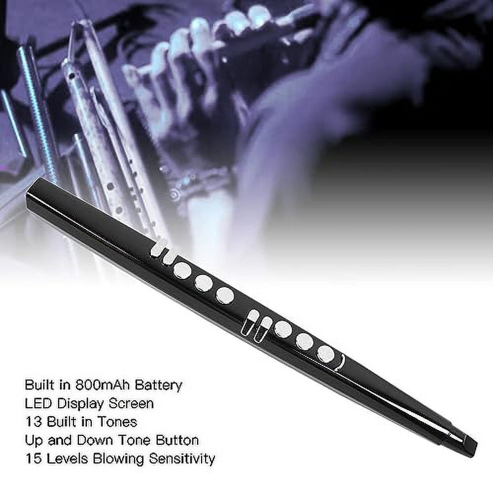 Electric Blowpipe, 13 Tones Electronic Saxophone Blowpipe Rise and Fall ...