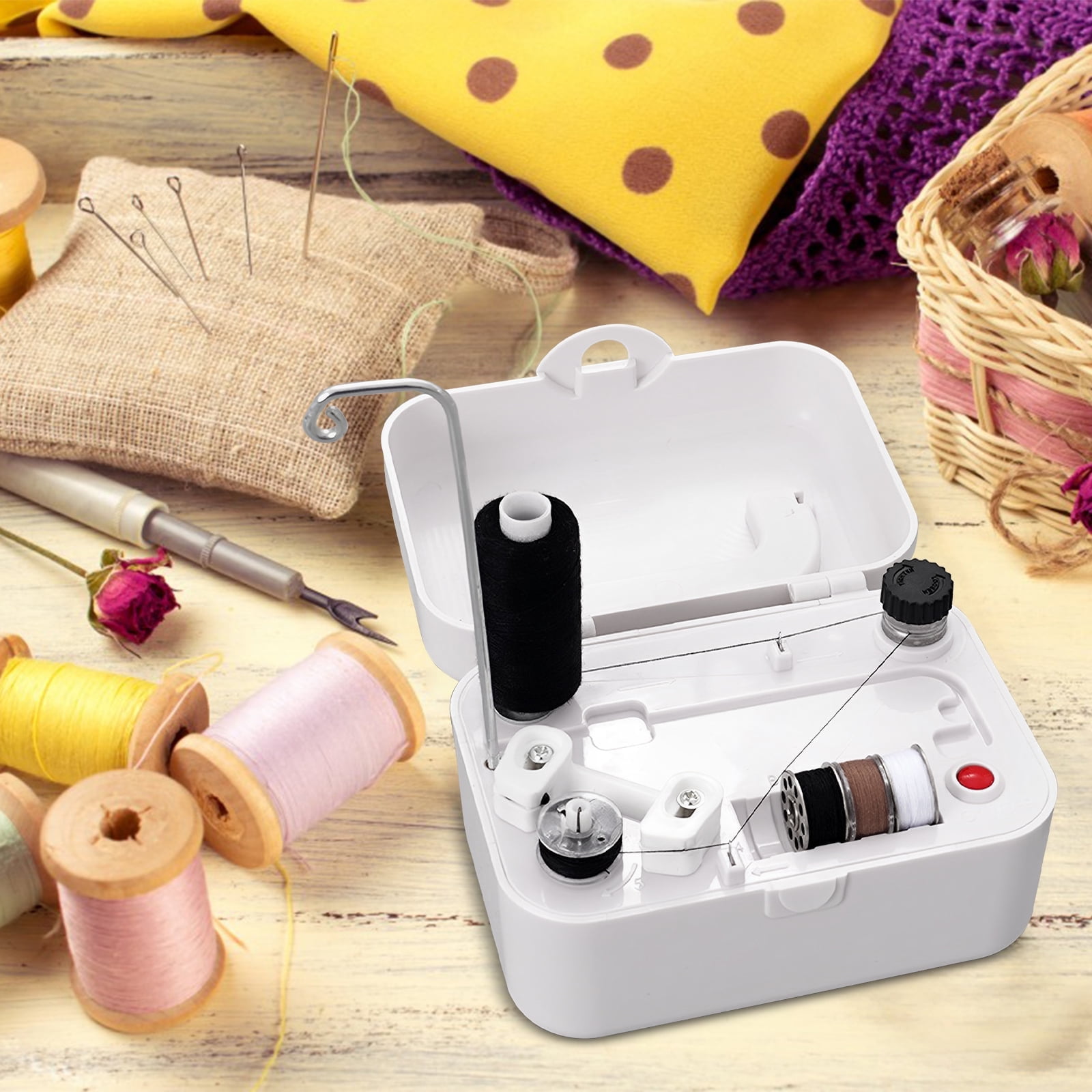 Electric Bobbin Winder Portable Bobbin Winder with Handle Automatic ...