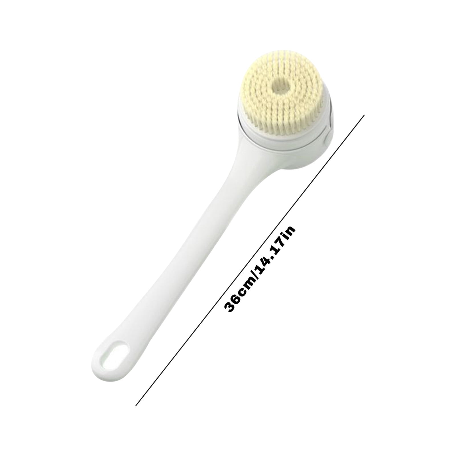 Electric Body Brush Back Scrubber for Shower, Auto Spinning Exfoliating ...