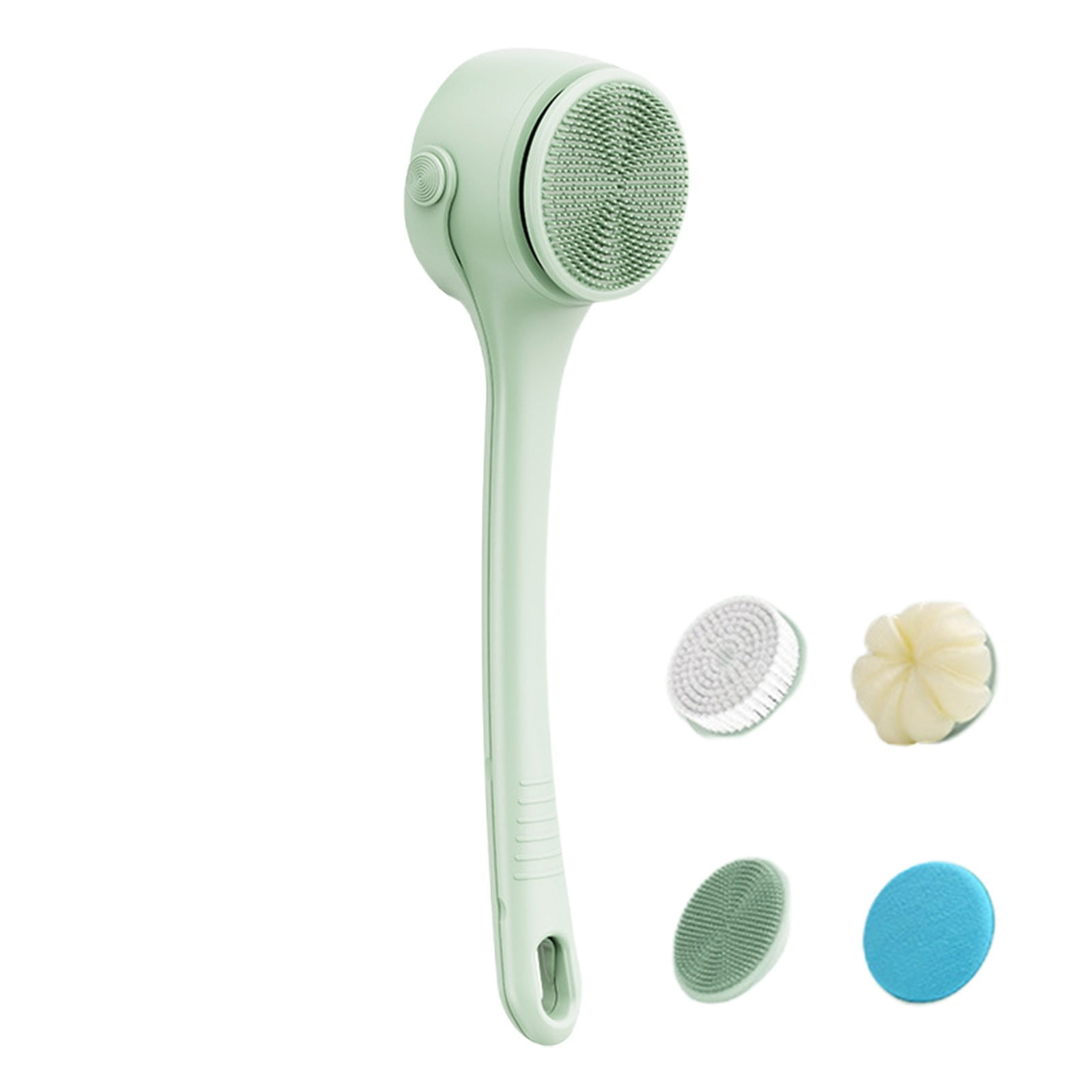 Electric Body Brush Back Scrubber for Shower, Dual H andle Auto ...