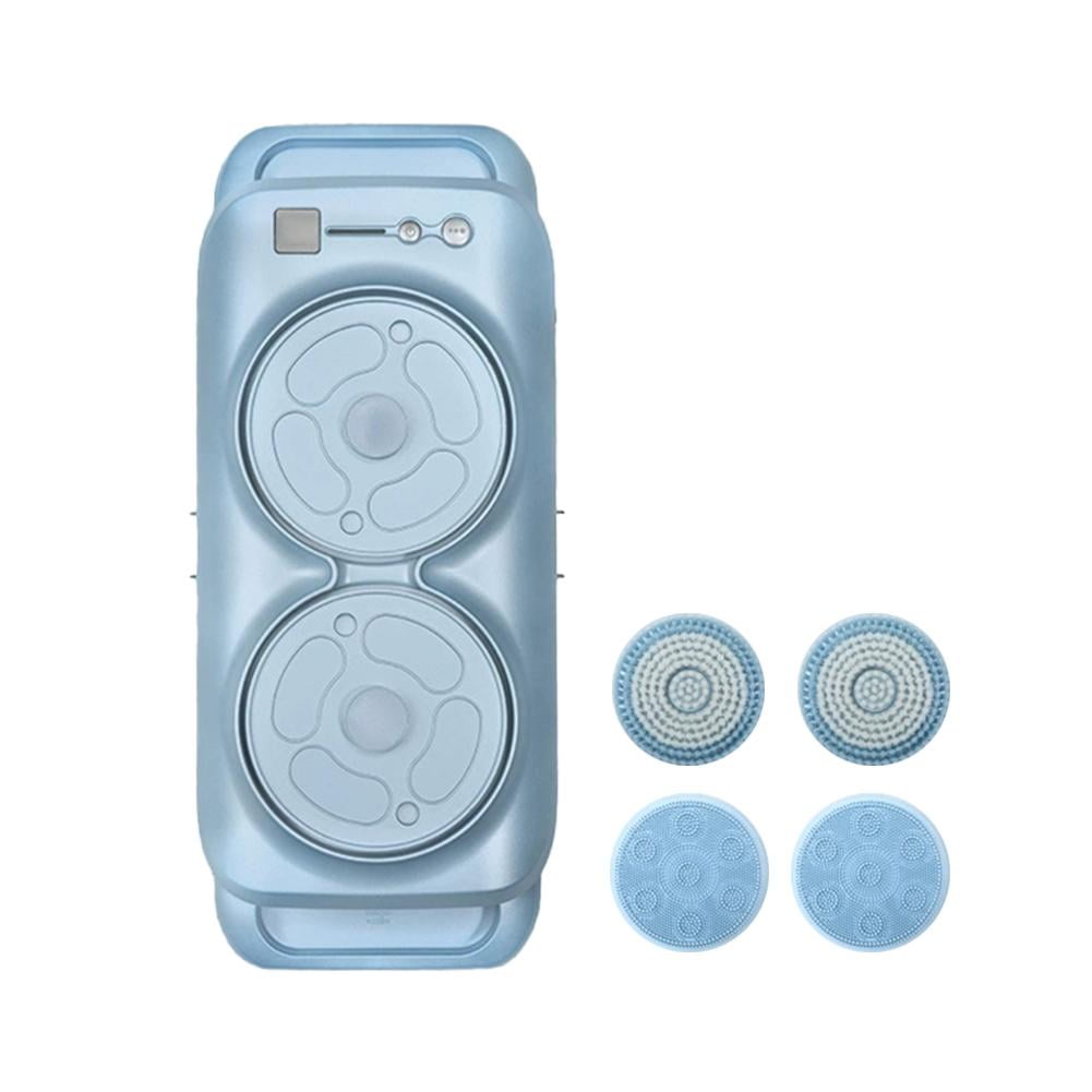 Electric Body Brush Back Scrubber, Wall-Mounted Body Brush with Soft ...