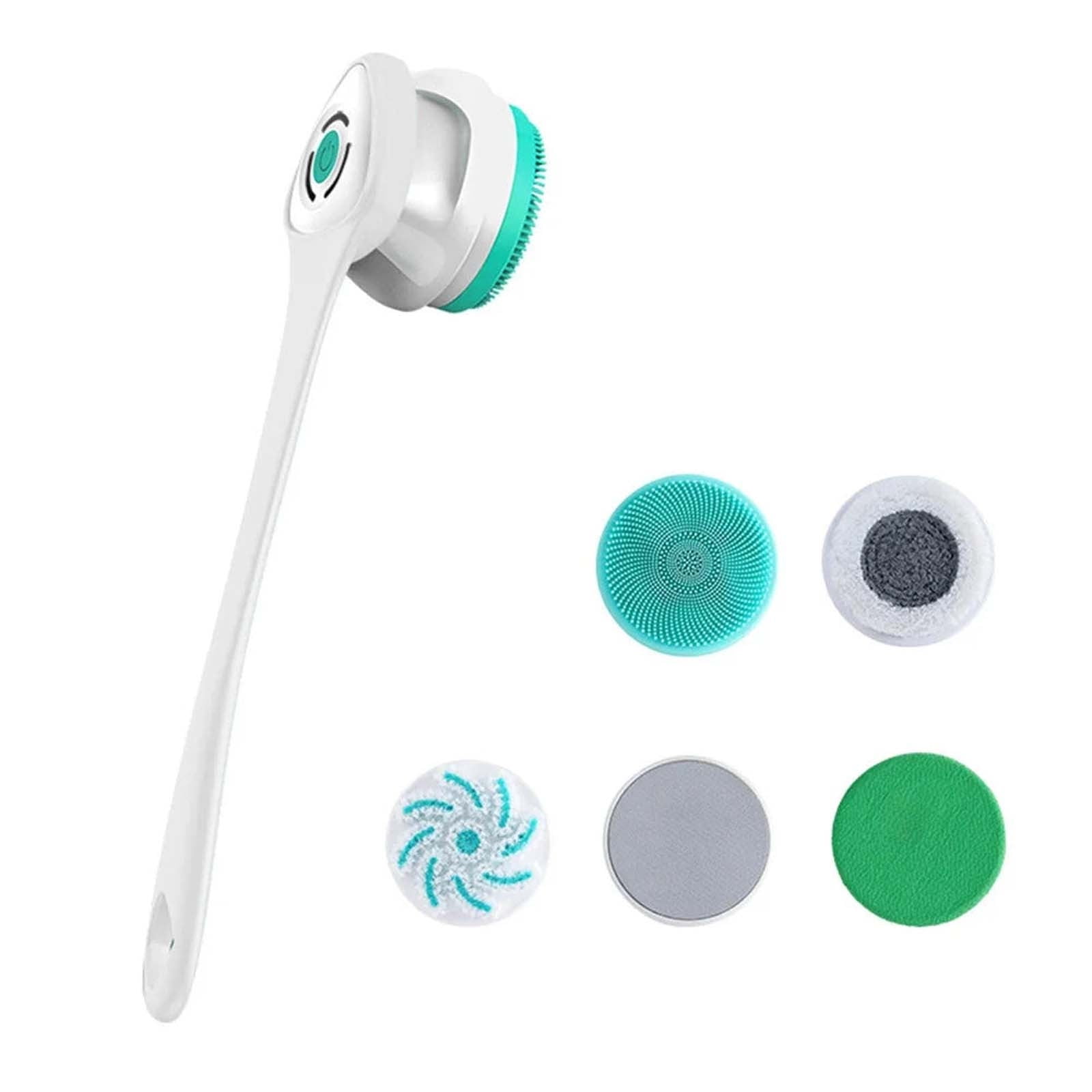 Electric Body Brush,Electric Spin Scrubber Body Brush - 5-in-1 Cordless ...