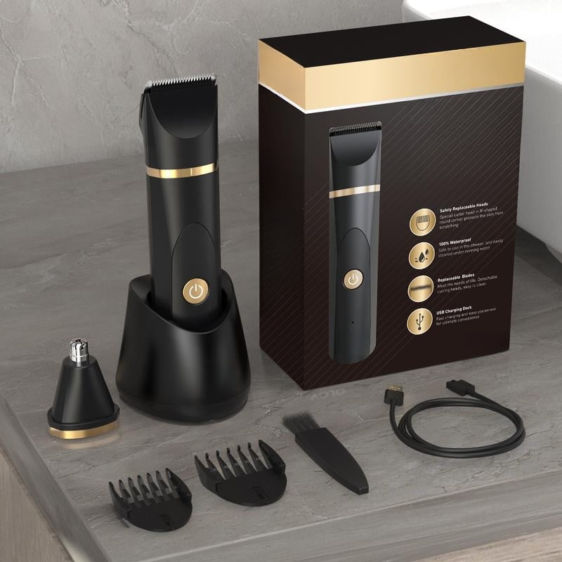 Electric Body Hair Shaver-Groin Hair Trimmer, Ball Trimmer for Men ...