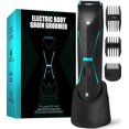 Electric Body Hair Trimmer For Men Pubic Groin Groomer Waterproof