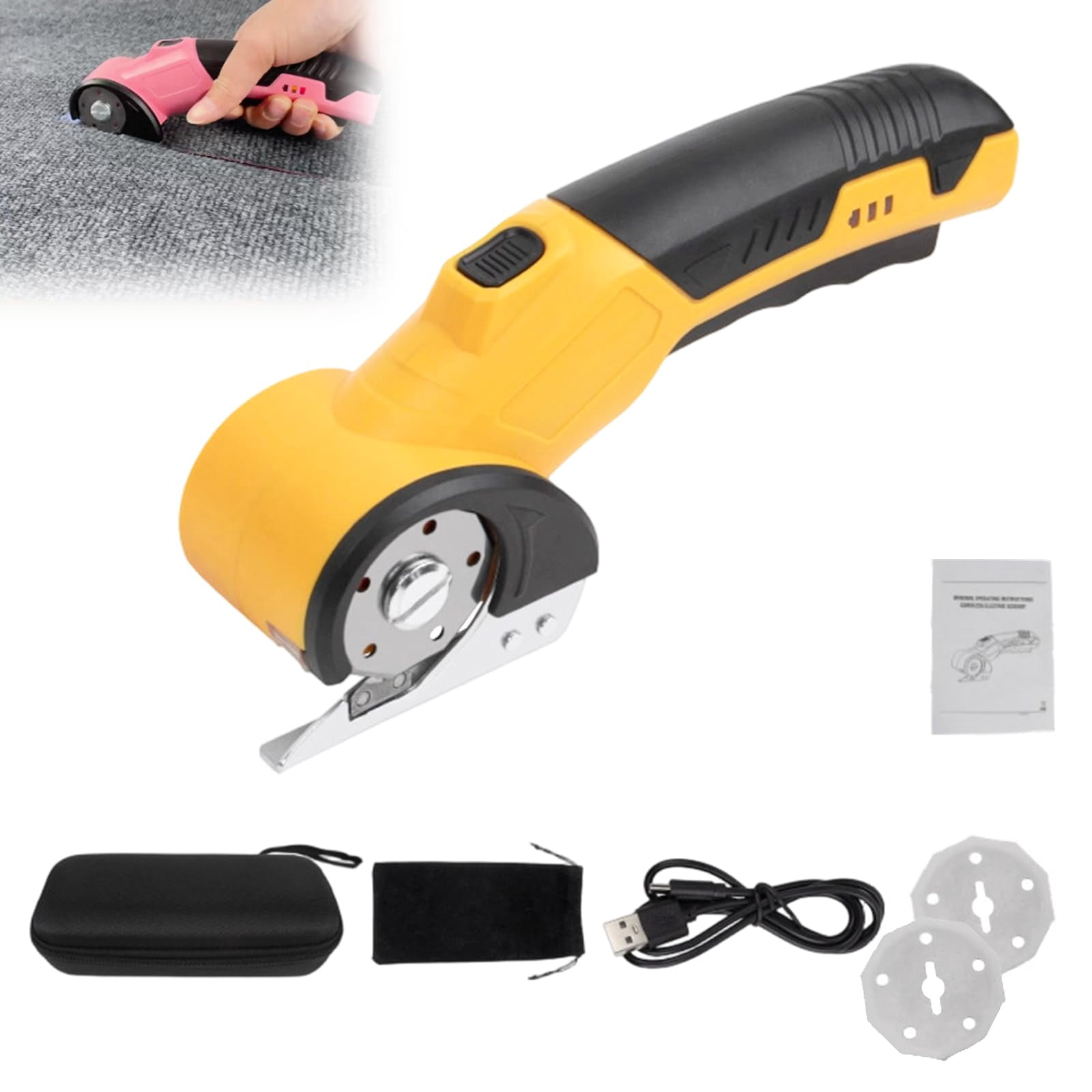 Electric Box Cutter for Cardboard, 2025 New Cordless Cutter ...