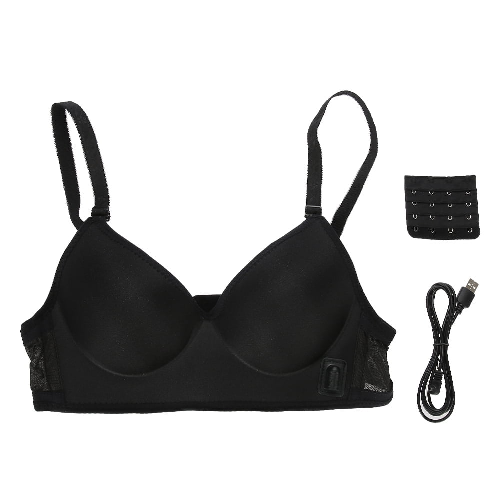 Electric Breast Massage Bra Vibration Chest Enlargement Stimulator ...