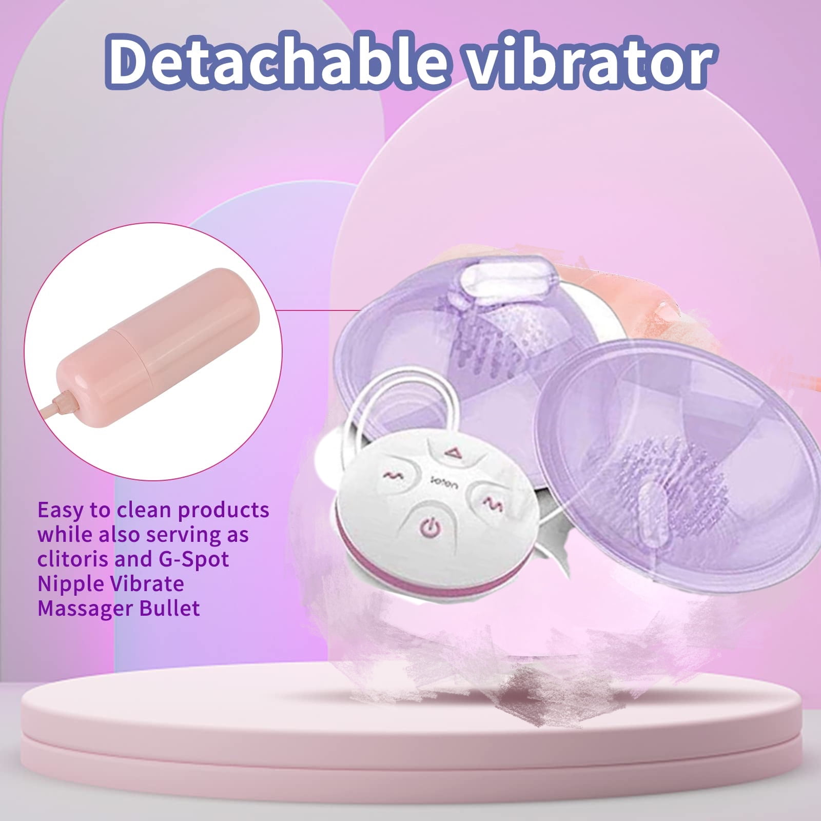 Electric Breast Massage Machine,Vacuum Negative Pressure Massage ...