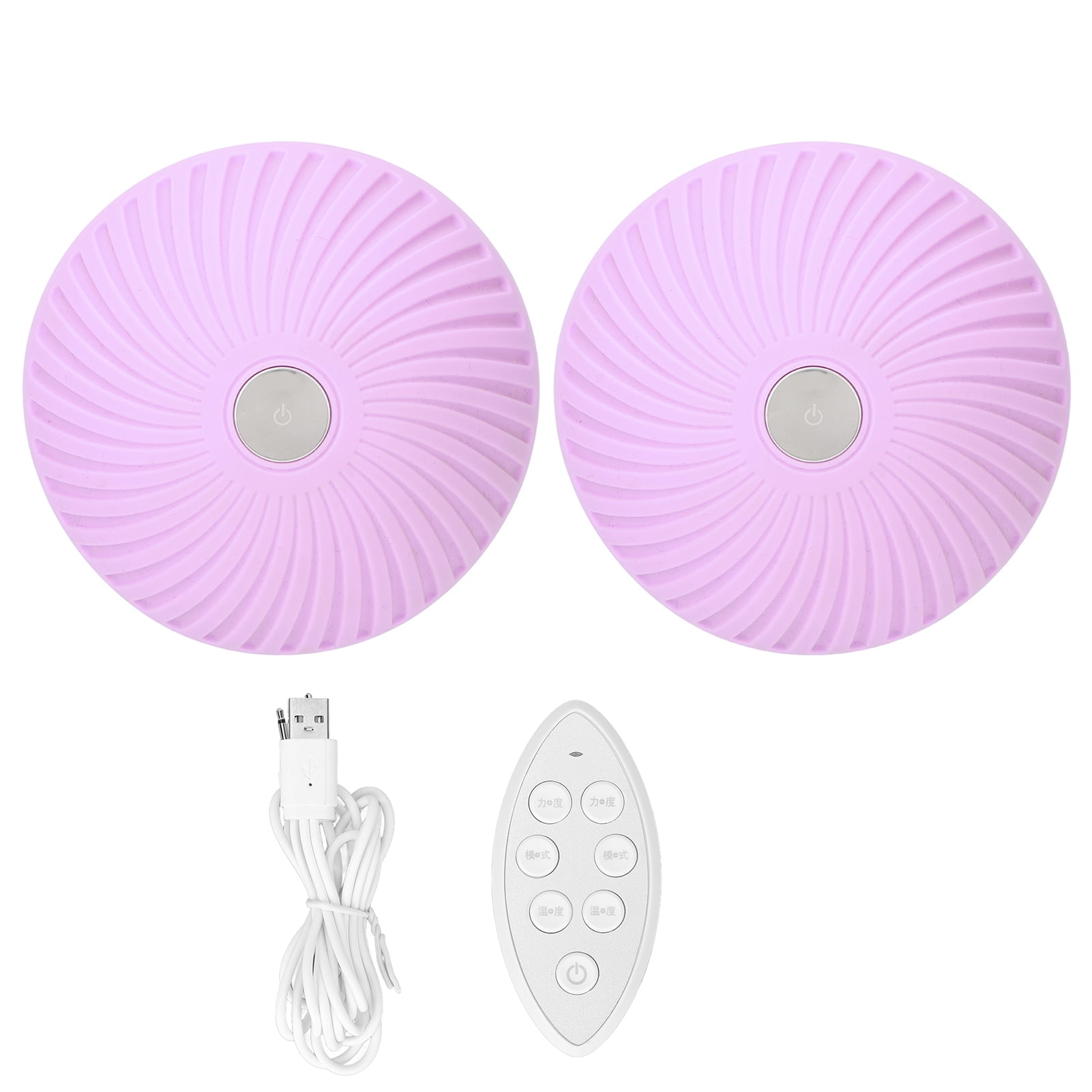 Electric Breast Massager 15 Gears Constant Temperature Hot Compress ...