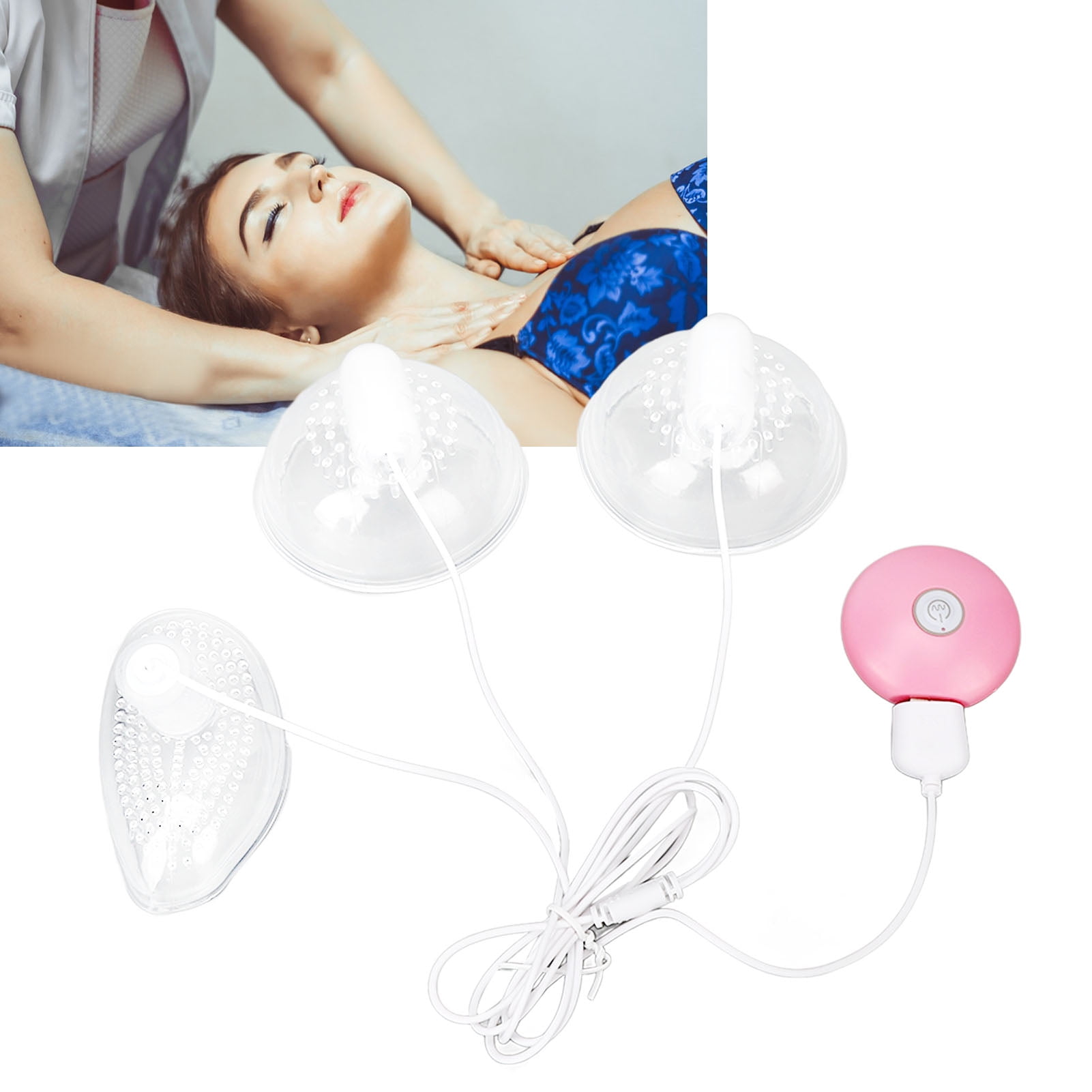 Electric Breast Massager Breast Cupping Massage Machine Improve
